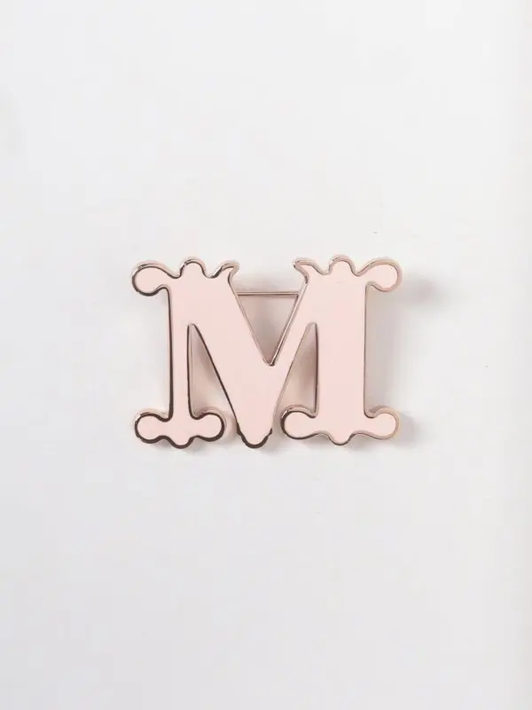 Max Mara Monogram Brooch