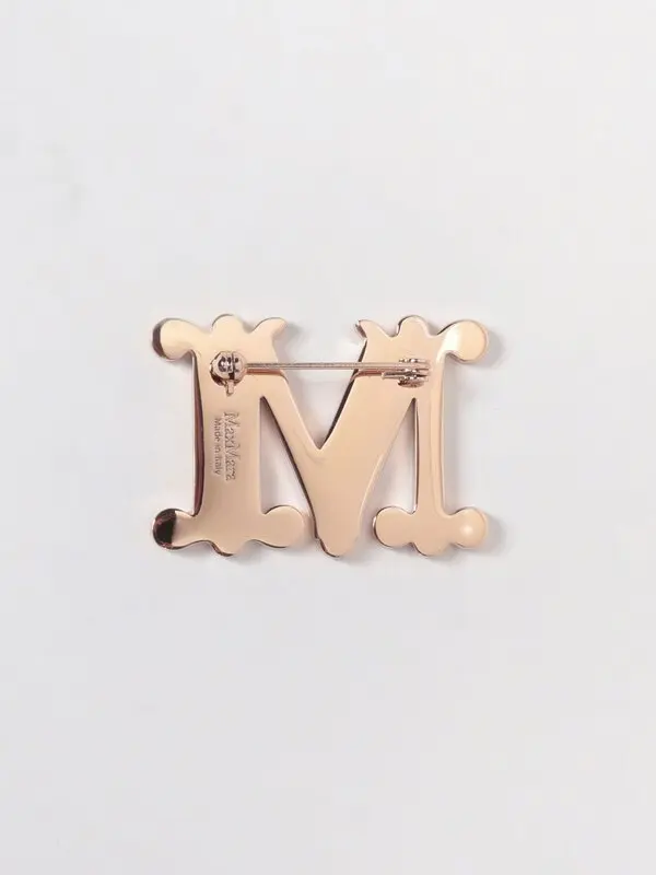 Max Mara Monogram Brooch