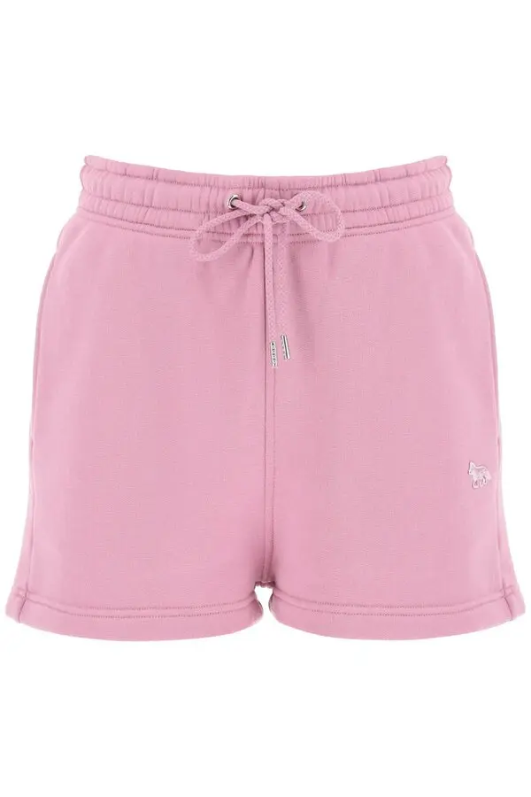 Maison Kitsuné Cotton Mini Shorts For