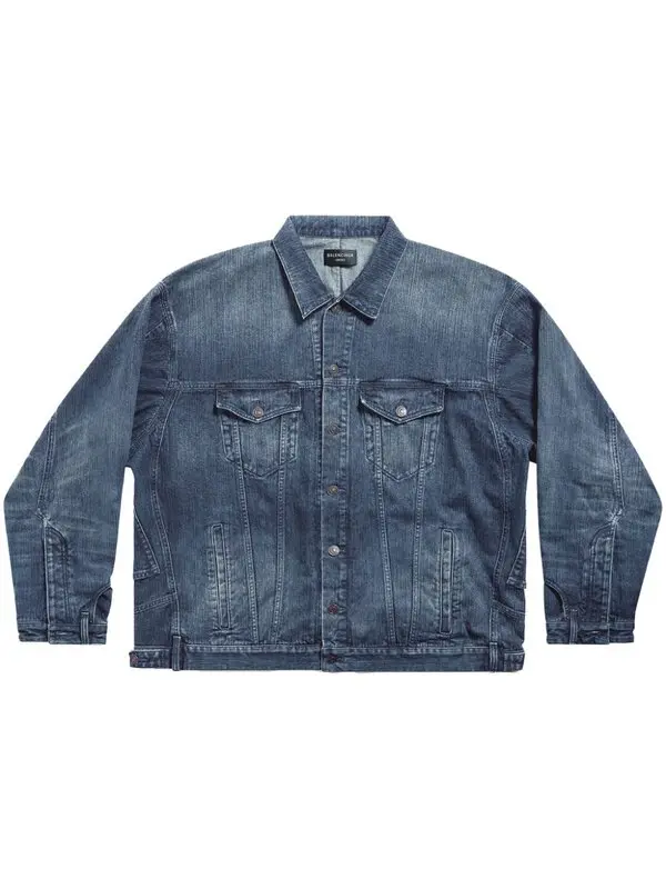 Balenciaga Deconstructed Jacket - Denim