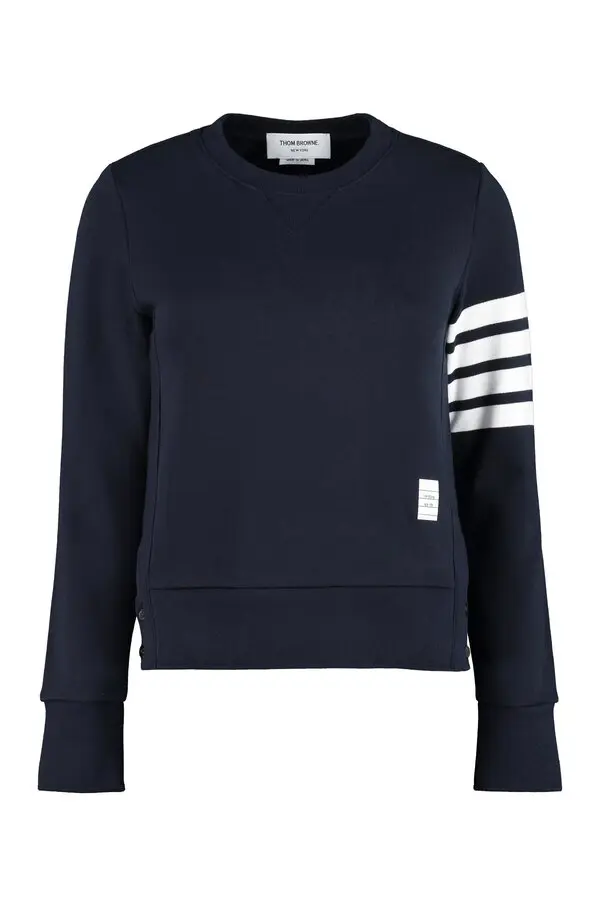 Thom Browne Classic Loopback 4-bar Sweatshirt - Blue