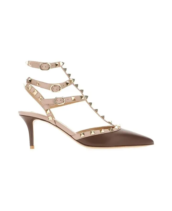 Valentino Garavani Ankle Strap Rockstud Pumps 65 - Ltcoffeepo