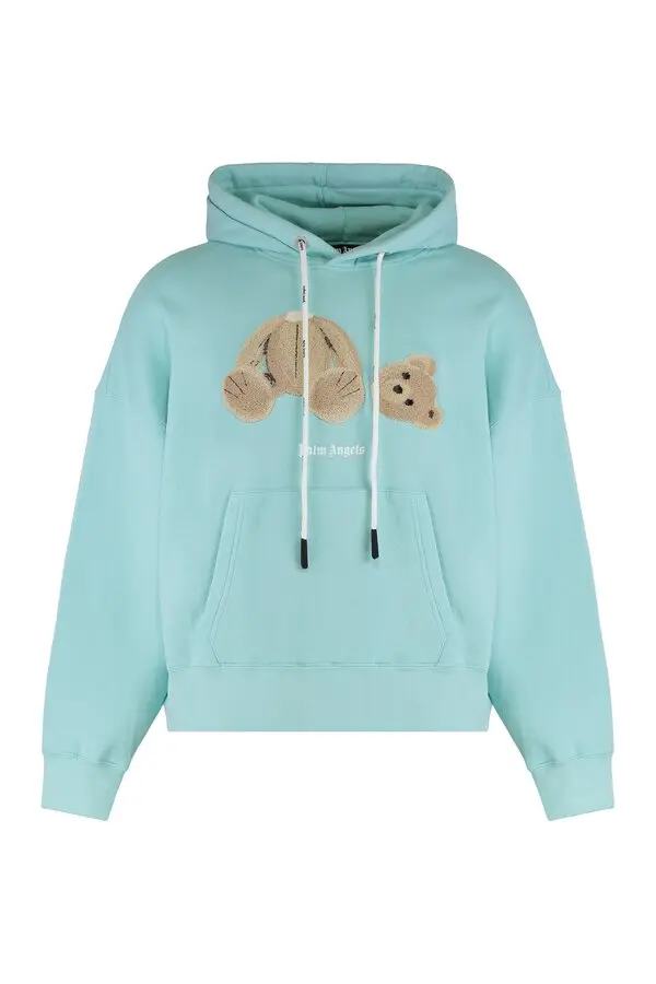 Palm Angels Hooofd Sweatshirt Mini Tee - Light Blue