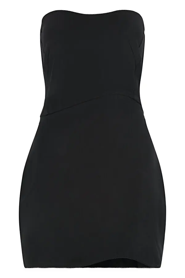 Anna October Sleeveless Tube Silhouette Dress - Black