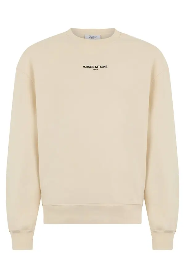 Maison Kitsuné Comfort Fit Sweatshirt With Logo Ss26