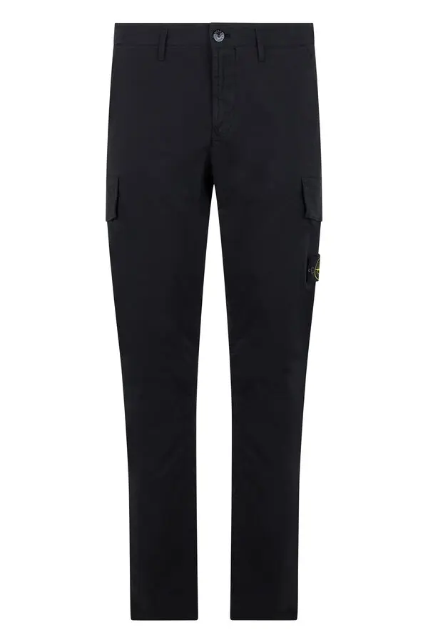 Stone Island Classic Straight Cut Cargo Pants For