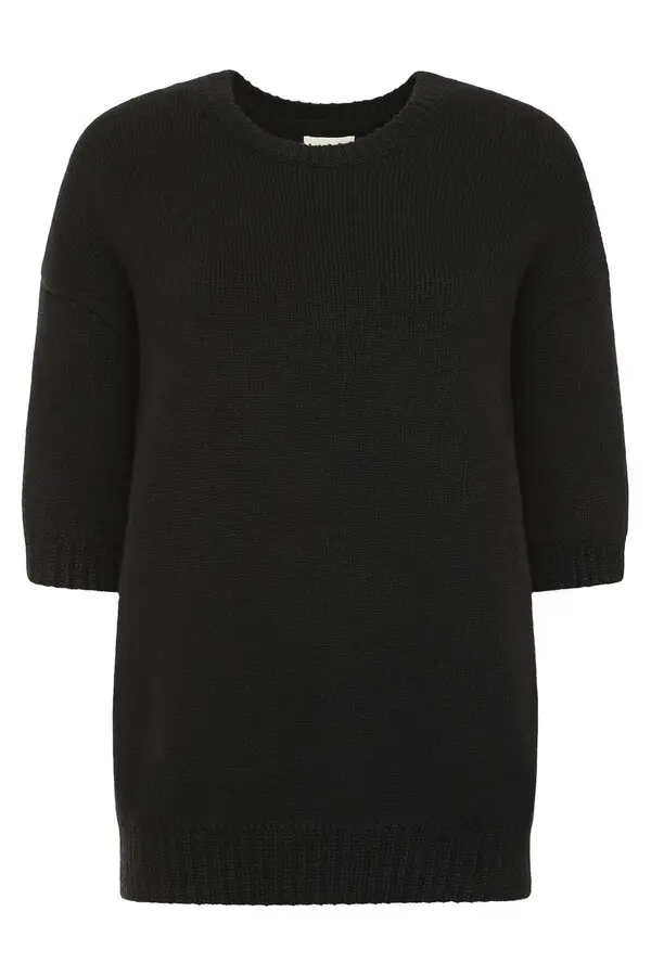 Khaite Mae Cashmere Sweater - Black