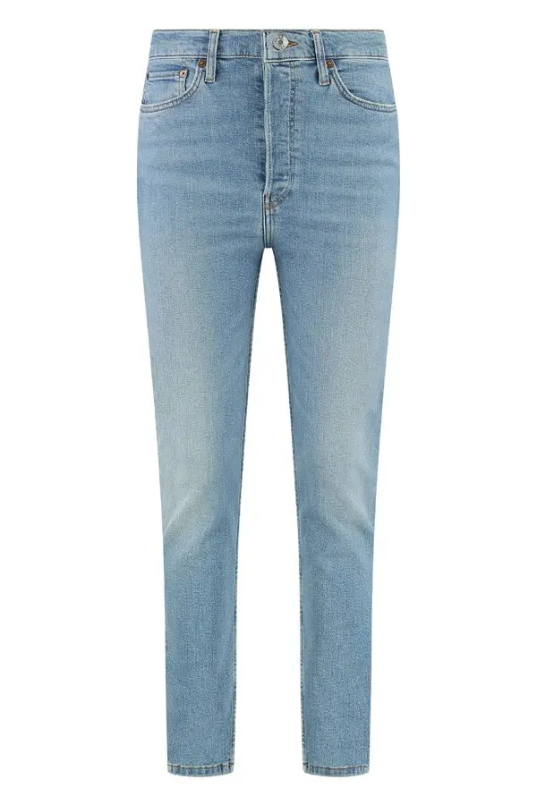 RE/DONE 90s High-rise Skinny-fit Jeans - Denim