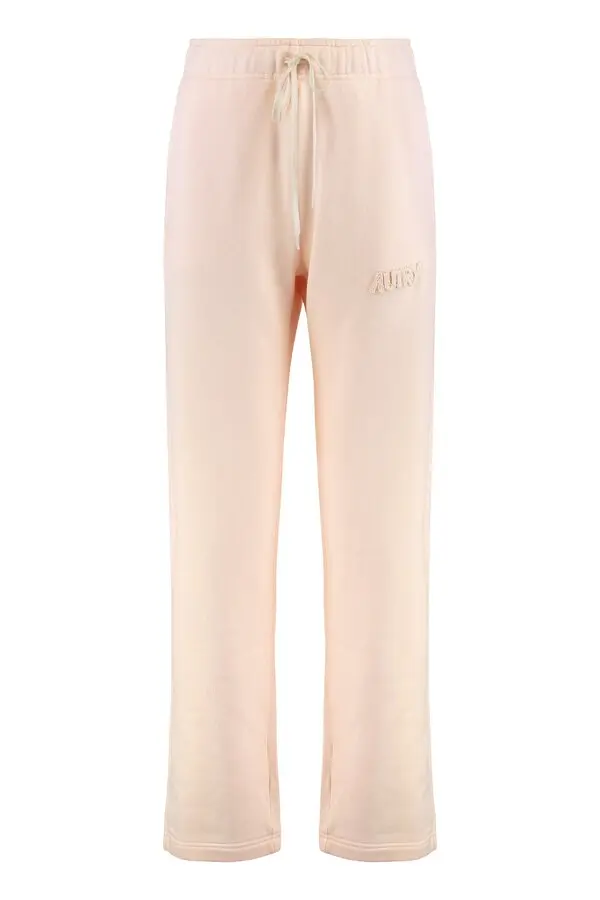 AUTRY Cotton Track Pants With Adjustable Waistband For - Pink
