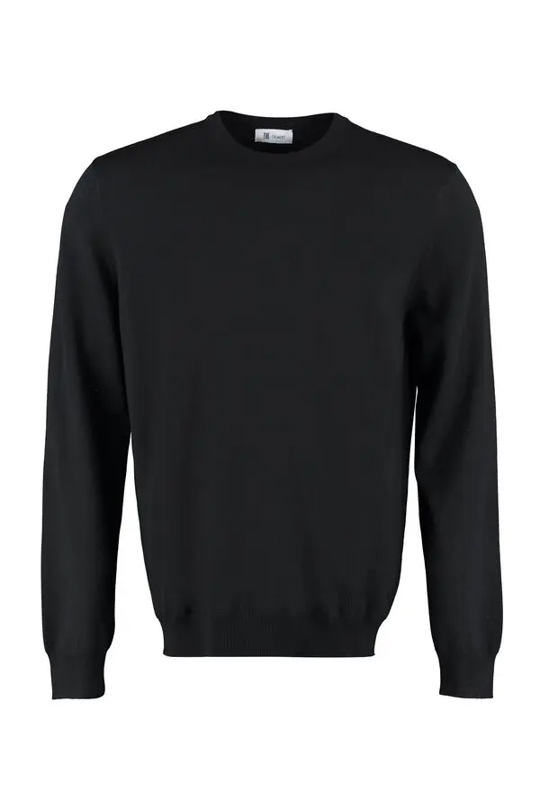 THE ALPHABET The Wool Sweater - Black