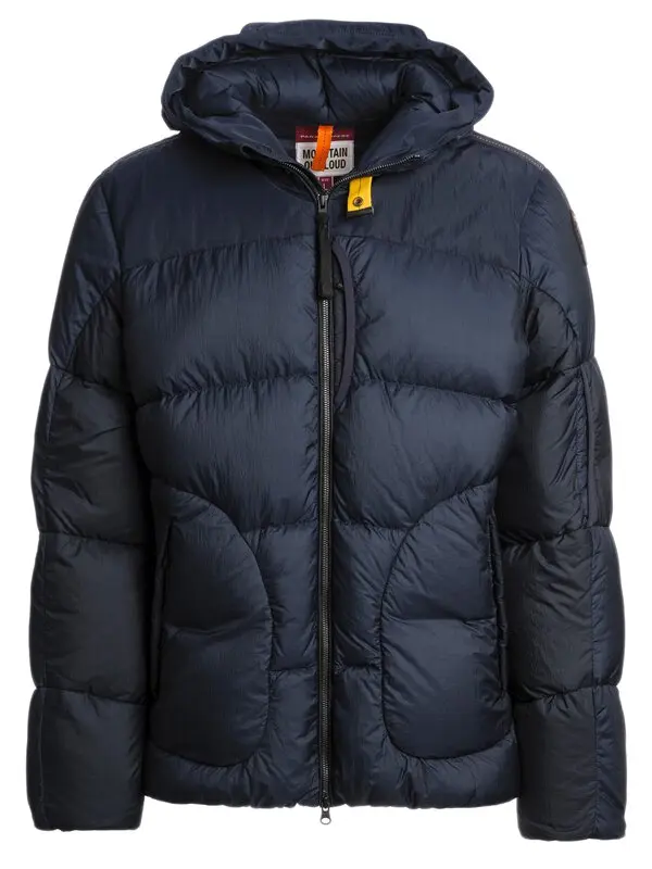 PARAJUMPERS Down Jacket With Hood - Blue
