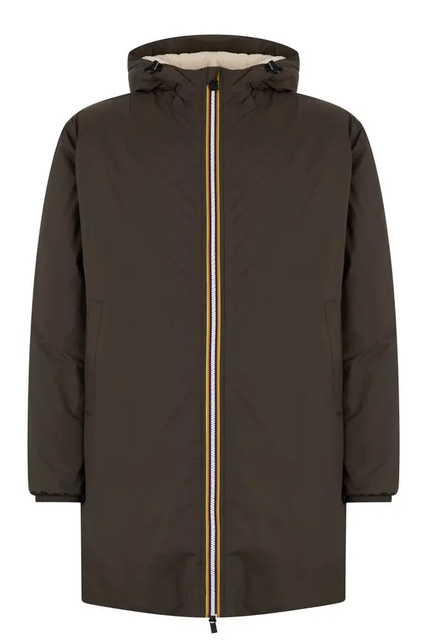 K-WAY Le Vrai 4.0 Claude Packable Full Zip Waterproof Rain Jacket