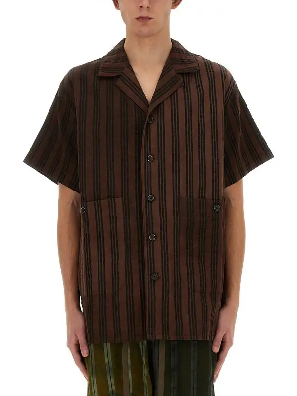 UMA WANG Striped Shirt - Multicolour