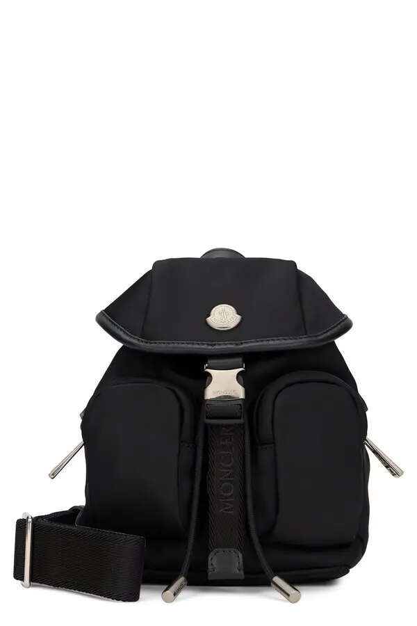 Moncler Mini Trick Water-repellent Cross Body Bag - Black