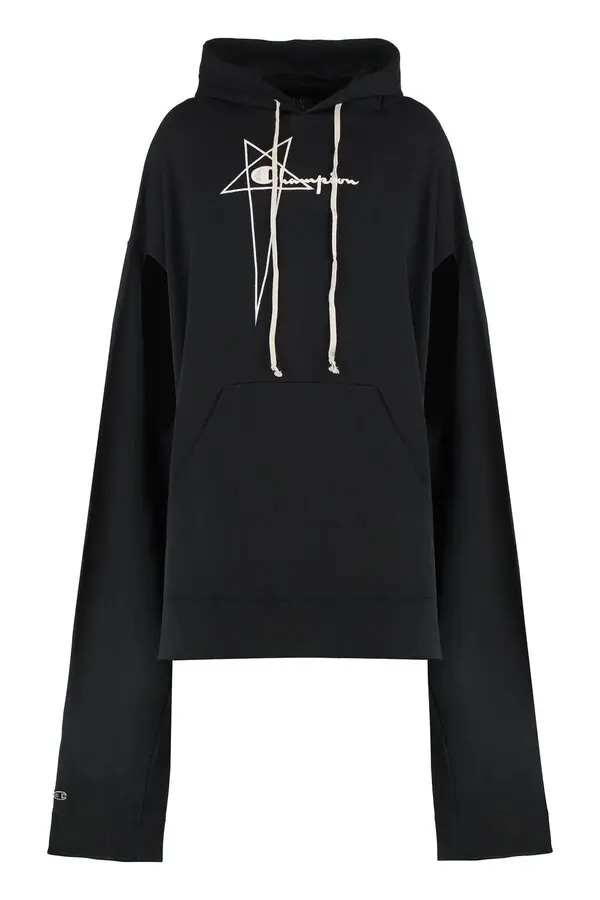 Rick Owens Felpa Flyproof Tunic - Black