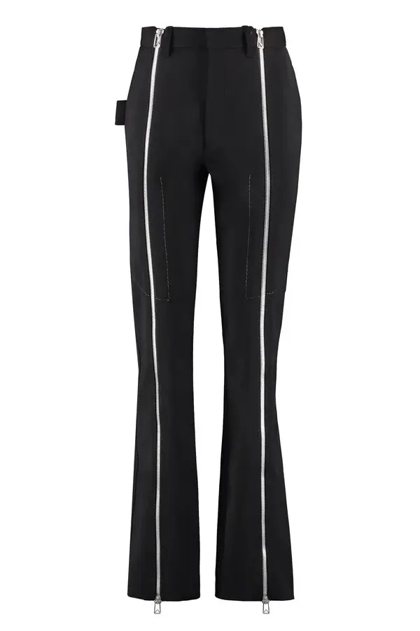 Bottega Veneta Pants Made Of Wool - Black