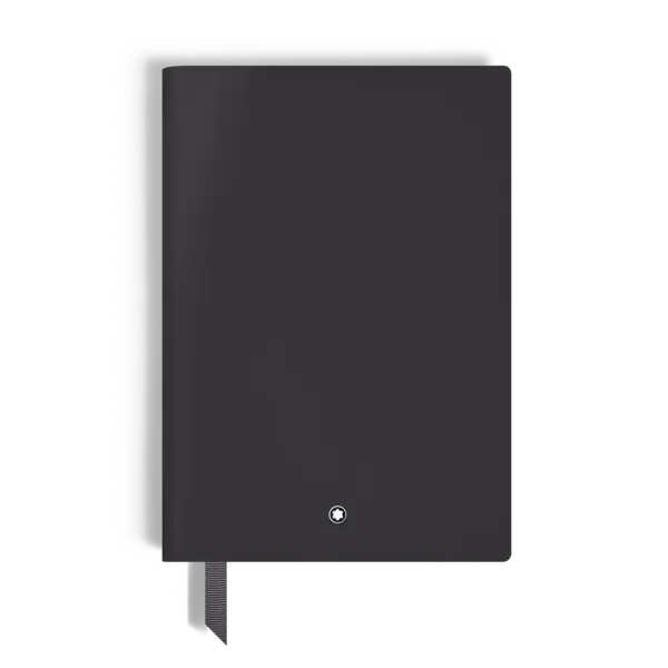 Montblanc Medium Notebook In Soft Leather, Lined Pages - Blue