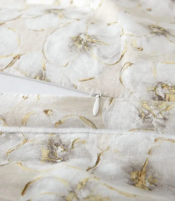 PEACOCK ALLEY Ella Linen Duvet Set - Sky