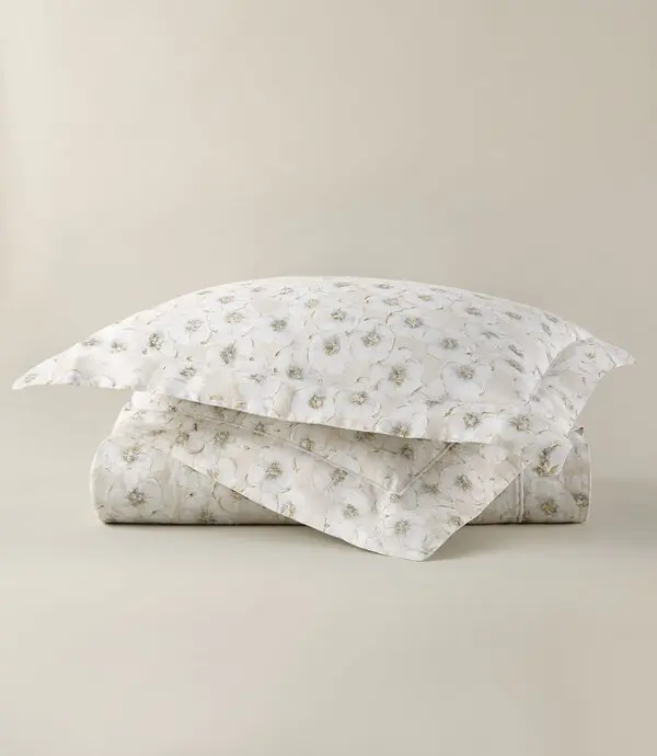 PEACOCK ALLEY Ella Linen Duvet Set - Sky