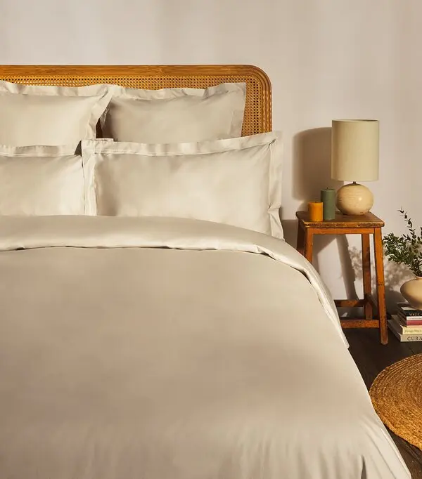 Harrods Brompton Ii King Pillowcase Pair - Beige