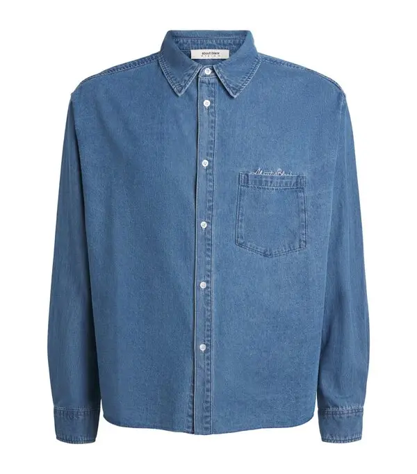 ABOUT:BLANK Script Denim Shirt