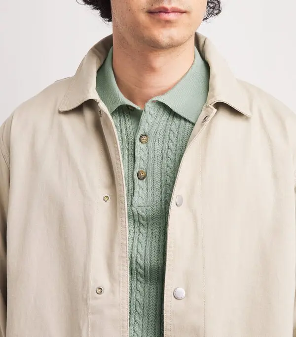 Polo Ralph Lauren Cotton Cable-knit Polo Shirt
