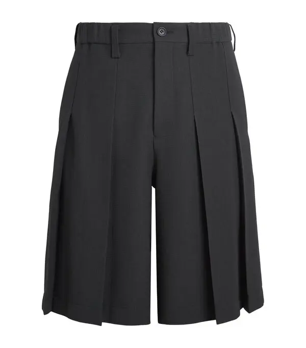 Issey Miyake Pleated Cornice Shorts