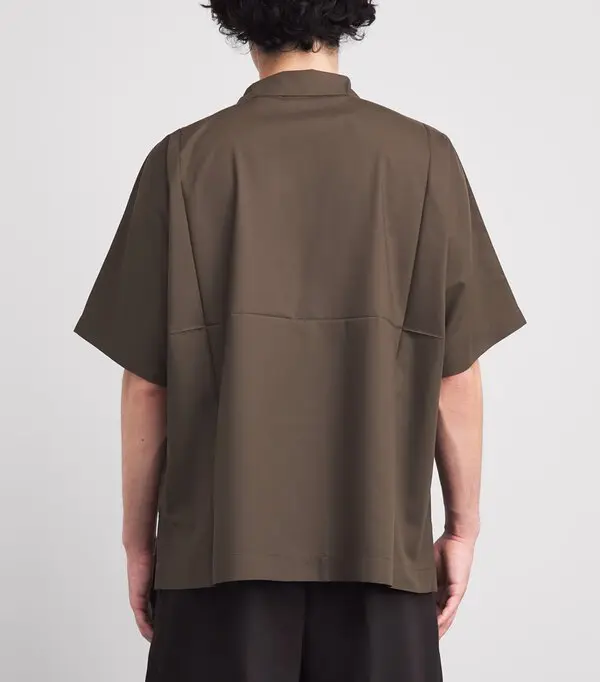 Issey Miyake Short-sleeve Compact Shirt