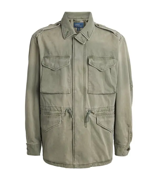 Polo Ralph Lauren Cotton Sateen Field Jacket - Green
