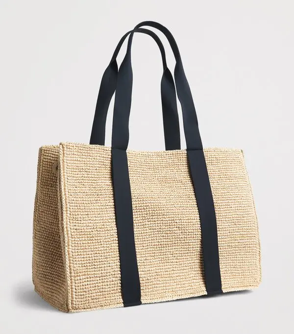 ERES Raffia Voyageur Tote Bag