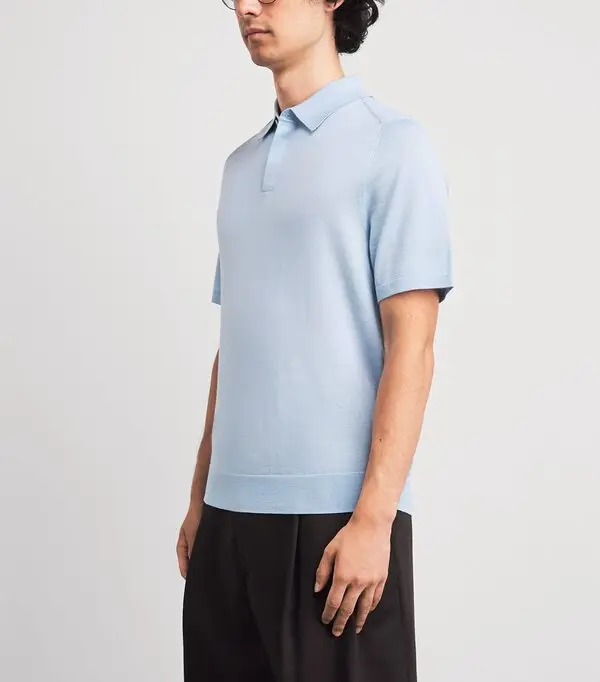 Paul Smith Merino Wool Polo Shirt