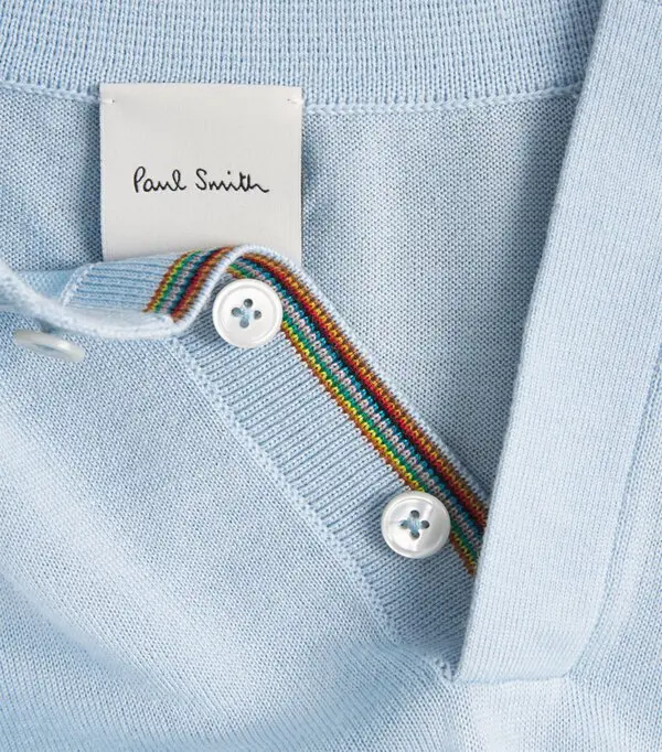 Paul Smith Merino Wool Polo Shirt