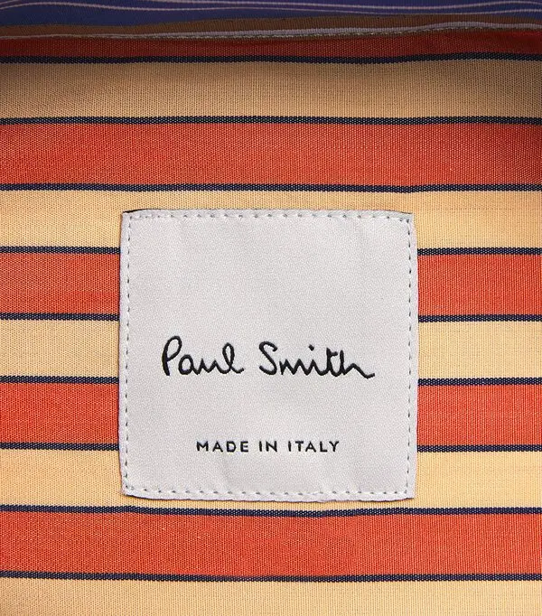 Paul Smith Cotton Stripe Mix Up Shirt