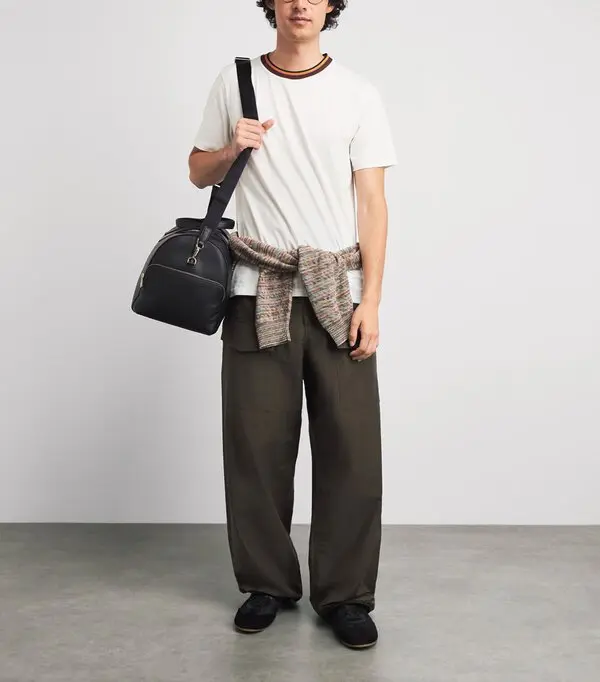Paul Smith Cotton Artistic Trim T-shirt - White