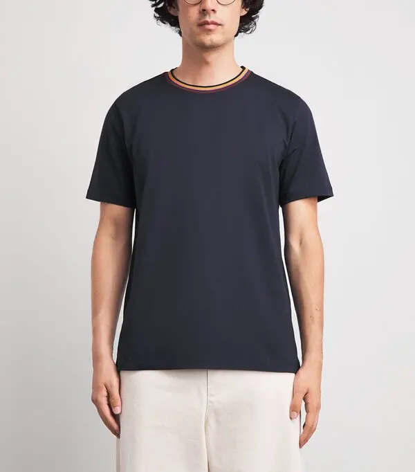 Paul Smith Cotton Artistic Trim T-shirt
