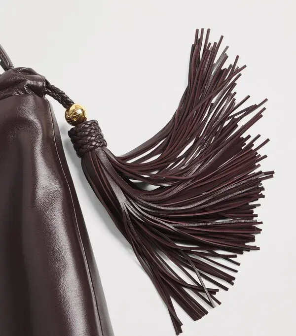 Etro Leather Tassel Shoulder Bag