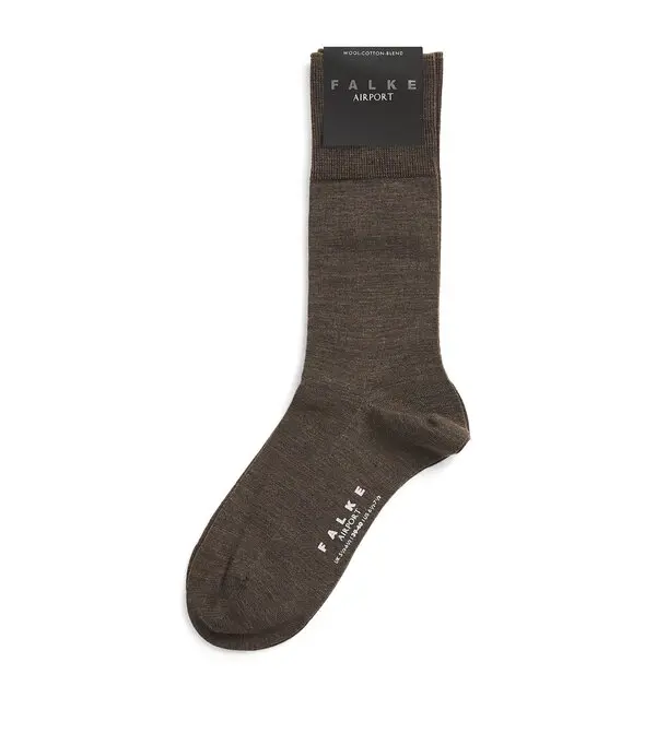 Falke Virgin Wool-blend Airport Socks