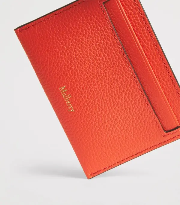 Mulberry Leather Continental Card Holder