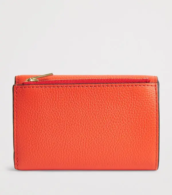 Mulberry Leather Folded Multi-card Wallet