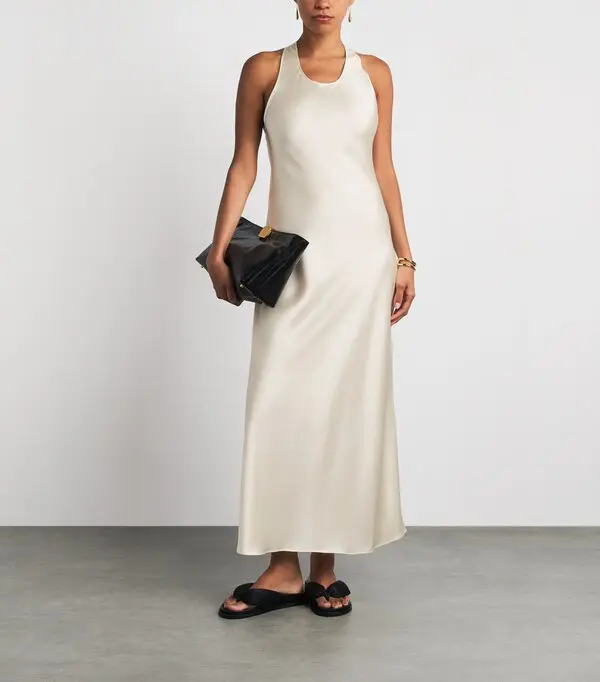 Almada Label Satin Zila Maxi Dress