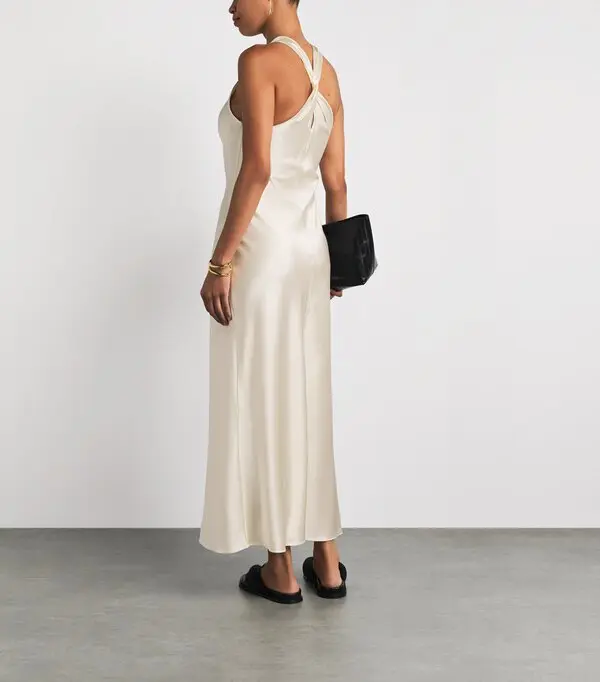 Almada Label Satin Zila Maxi Dress