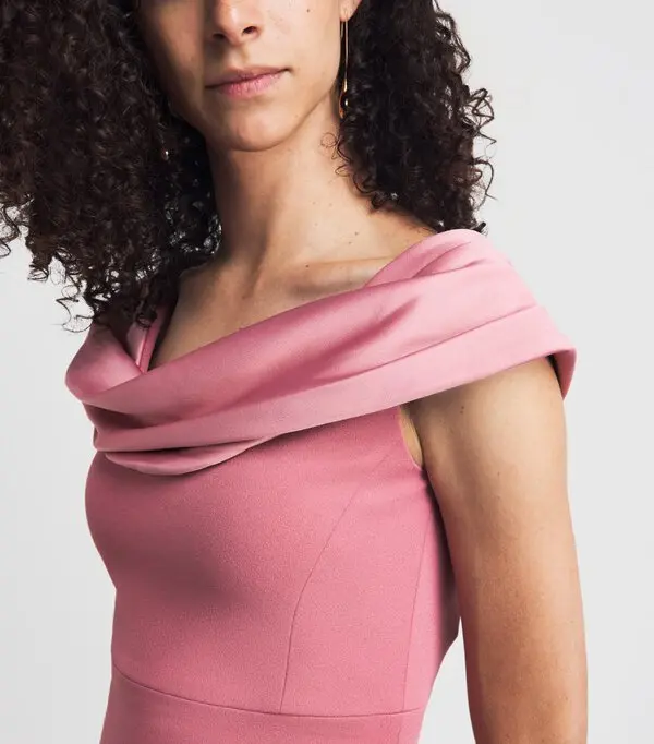 Solace London Crepe Adele Maxi Dress