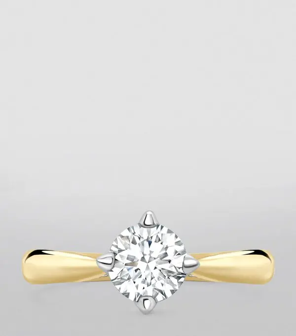 BOODLES Gold And Diamond Brilliance Engagement Ring