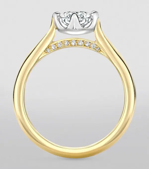 BOODLES Gold And Diamond Brilliance Engagement Ring