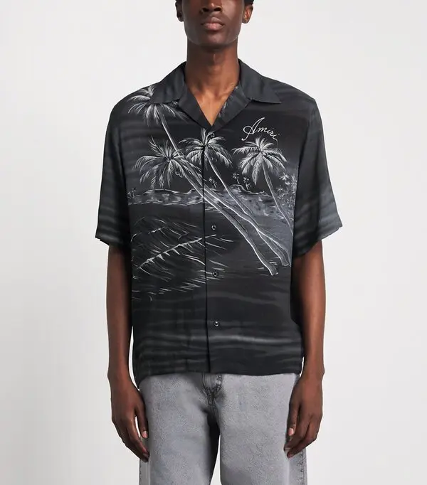 Amiri Palms Print Shirt