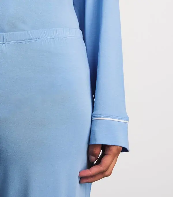 Eberjey Gisele Long Piped Pyjama Set