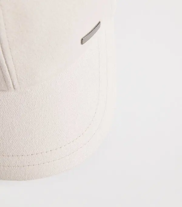Herno Cashmere-silk Baseball Cap
