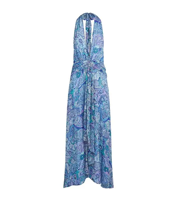 Rixo Chiffon Alaina Maxi Dress