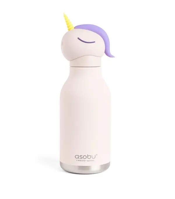 ASOBU Bestie Unicorn Water Bottle - Ivory