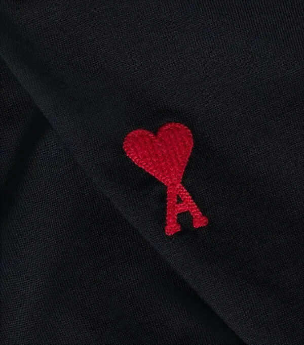 AMI Paris Organic Cotton De Coeur T-shirt